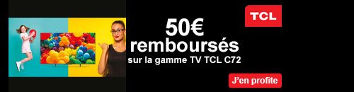 Achat Télévisieur TCL Pas Cher - Smart TV TCL 4K led & oled